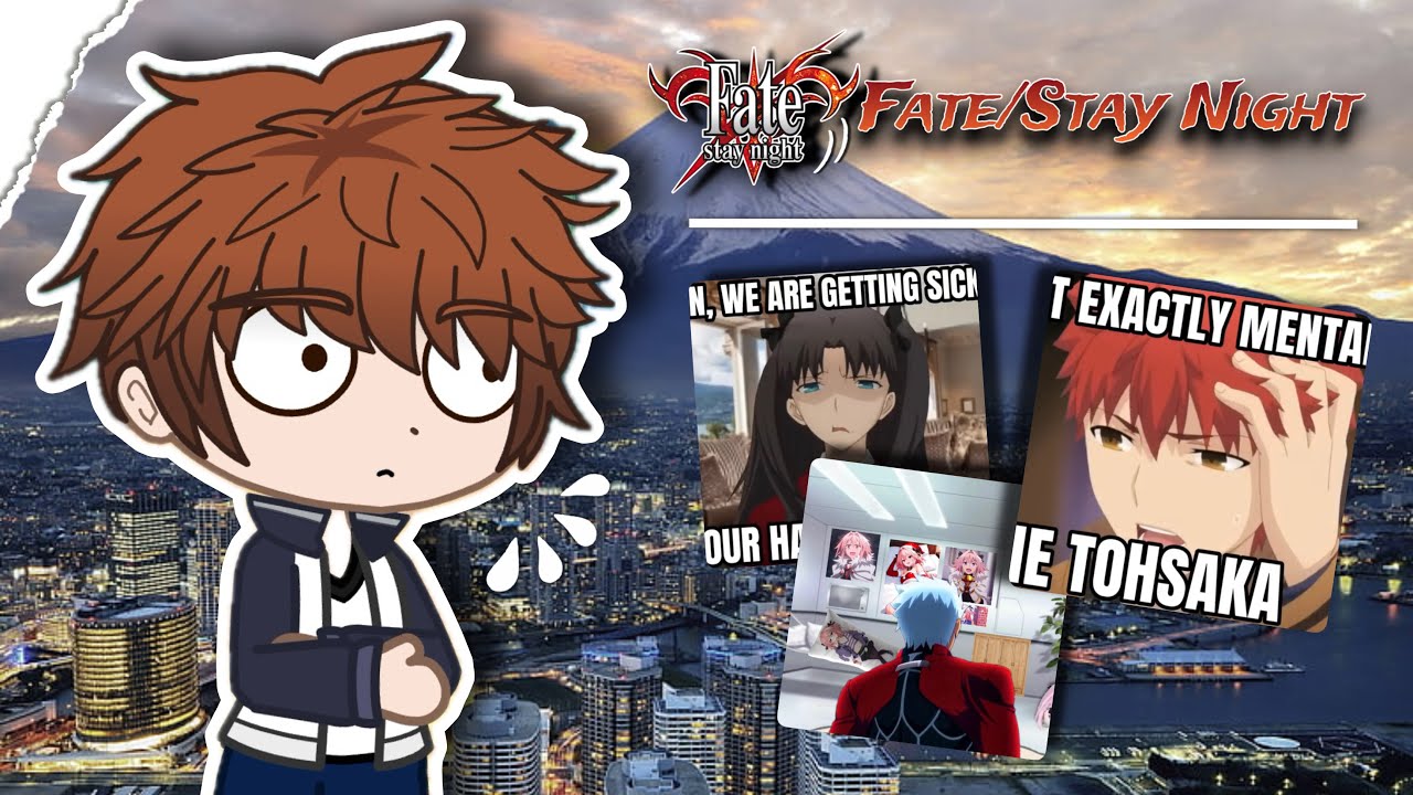 Fate StayNight Reacts to Archer and Shirou’s Therapy || Fate StayNight Gacha Reacts
