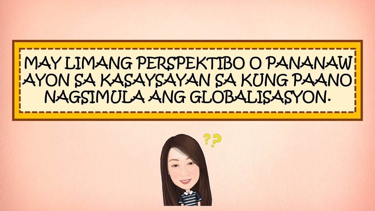 AP 10  QUARTER 2  MODULE 1  KONSEPTO NG GLOBALISASYON
