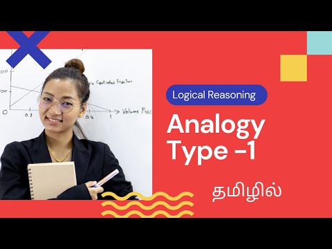 Analogy Reasoning Type 1 in Tamil | Logical Reasoning in Tamil [Class - 10]