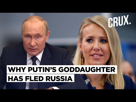 Putin’s god daughter, Ksenia Sobchak, flees Russia after her house is ...