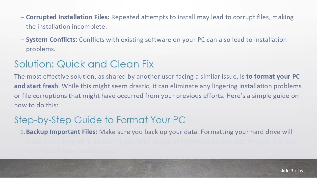 How to Fix the Microsoft Visual Studio 2015 Installation Error