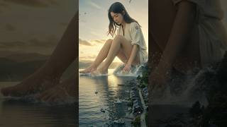 Giant Girl Causes Chaos Without Knowing ???????? | AI Cinematic Scene #suno #klingai #suno #aiart