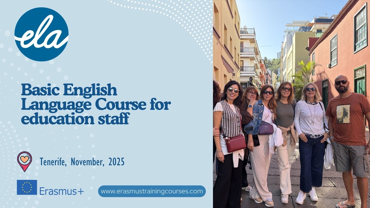 Basic English Language Course for education staff, November 2025