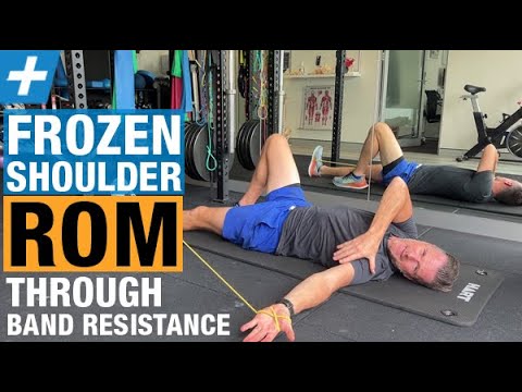 Frozen Shoulder Range Increase through Resistance Bands | Tim Keeley | Physio REHAB
