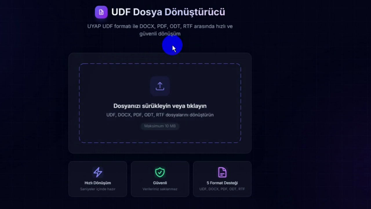 DOC/PDF Dosyaları UDF'ye Dönüştürün! [Biçim kaybı yok, ÜCRETSİZ, ONLİNE]