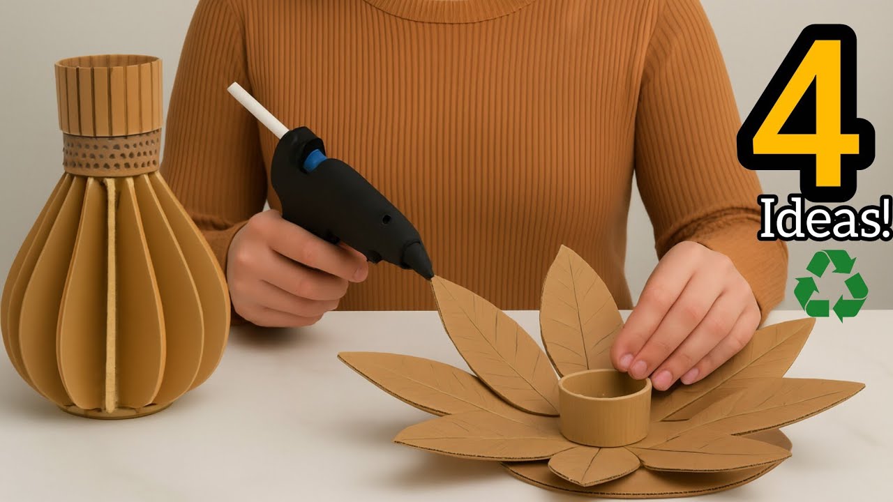 4 Creative Cardboard Ideas 😱 You Won’t Believe How Stylish They Are!