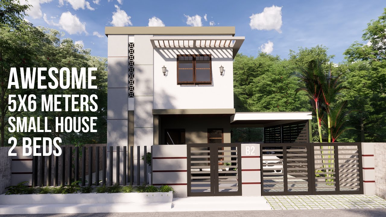 Awesome Small House Design (5x6 Meters)