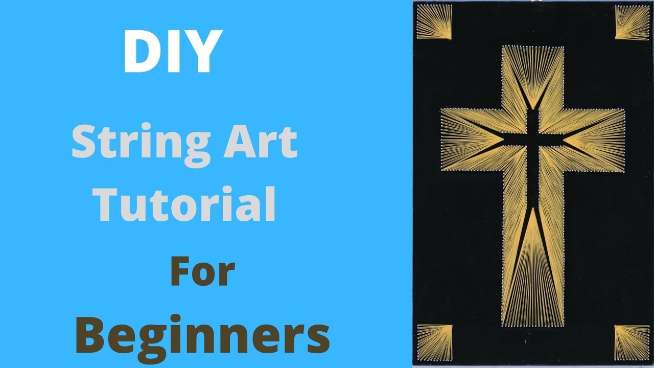 String art-making of 