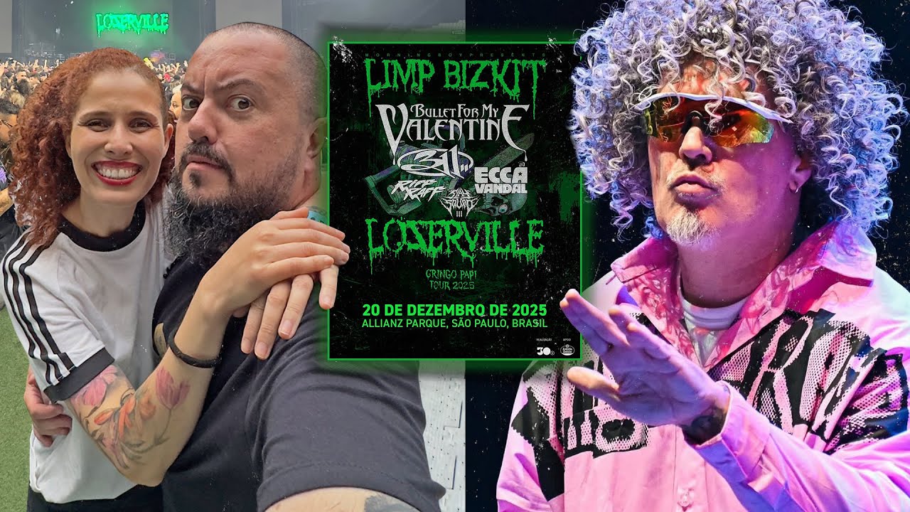 VLOG NO SHOW DO LIMP BIZKIT - LOSERVILLE SÃO PAULO 2025