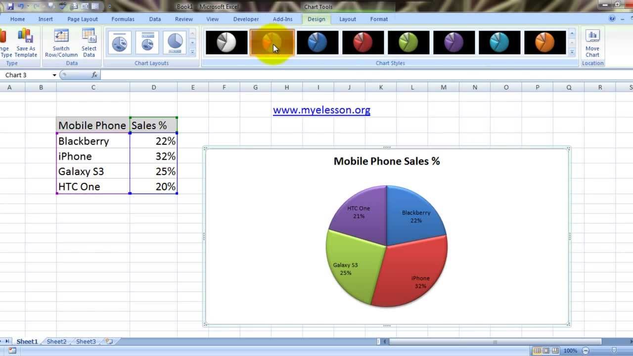 Make Pie Chart In Excel Hindi
