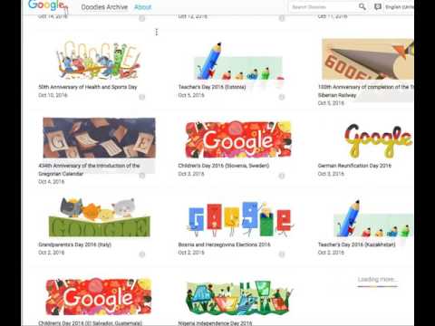 Google Doodle Burning Man