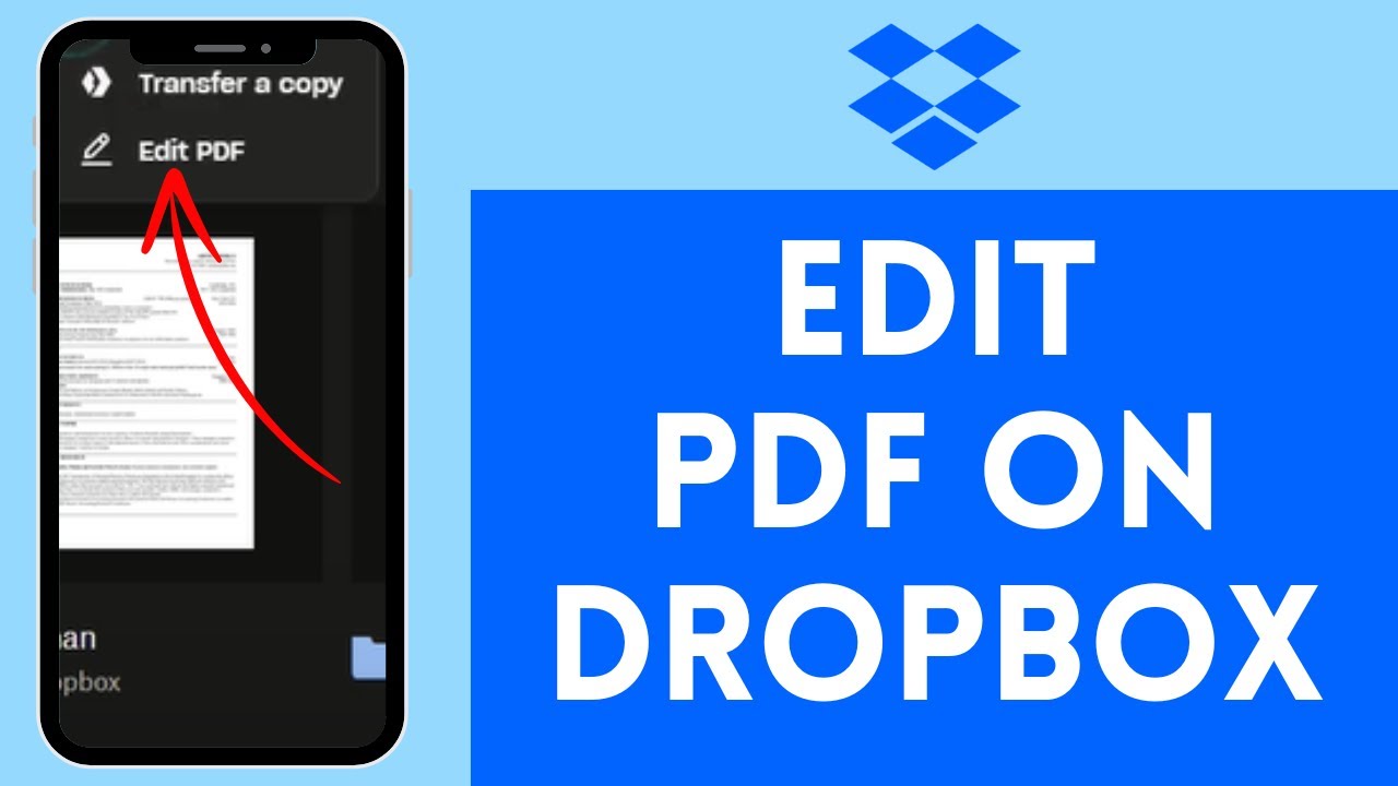 How to Edit PDF on Dropbox (2024) | Change PDF on Dropbox
