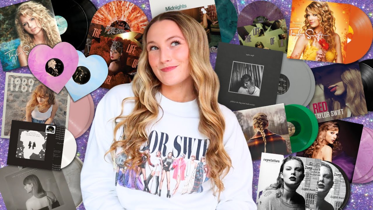 my complete Taylor Swift Vinyl Record Collection⭐️ EVERY ERA *updated*
