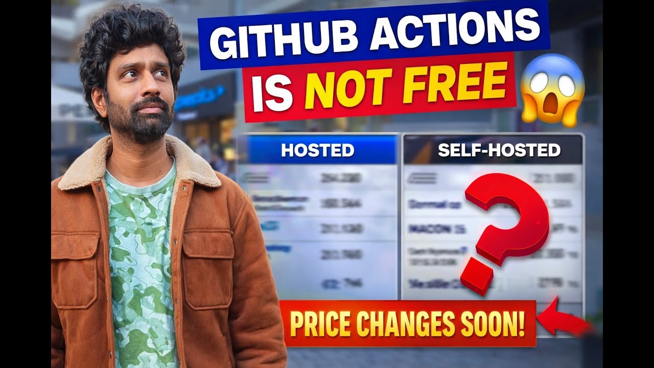 GitHub Actions Is NOT Free | Pricing Explained + Self-Hosted Runners & Jenkins Comparison