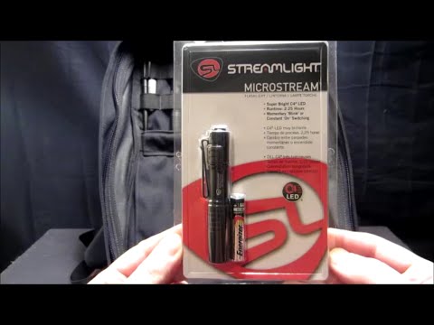 My Streamlight Microstream vs Stylus Pro Flashlights