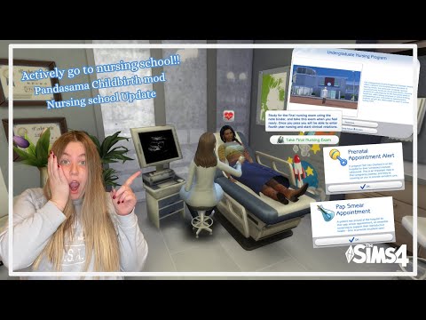 Dreaming of Nursing School? Now Your Sims Can Go! ๐ฉบ | Childbirth Mod Update + Gameplay