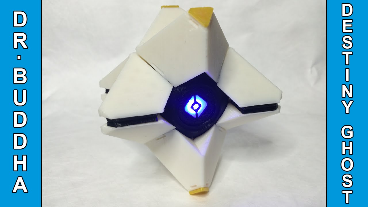 3D Printer in Action: Destiny Ghost