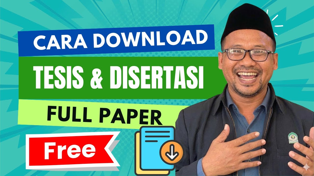 Cara Download Tesis dan Disertasi Lengkap Full Paper Gratis