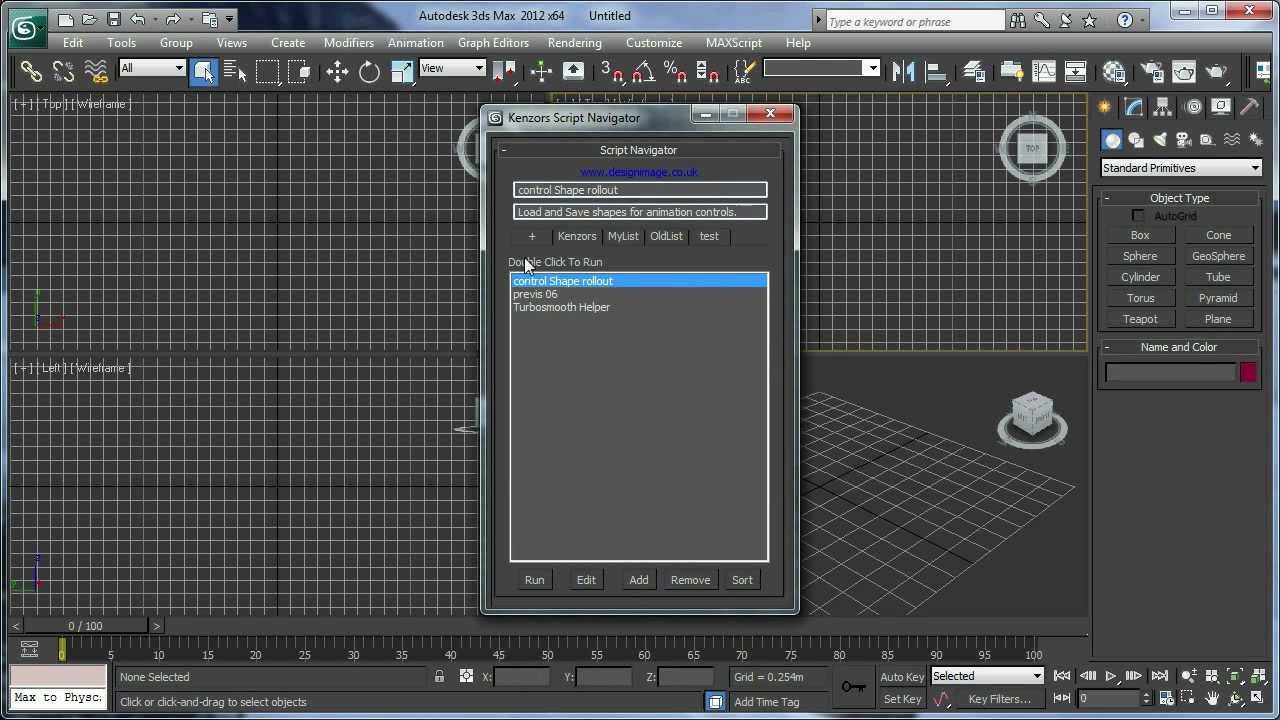 MaxScript Navigator