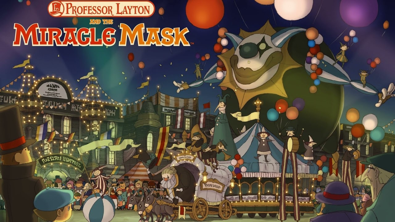 Inside The Circus Tent - Professor Layton and the Miracle Mask OST
