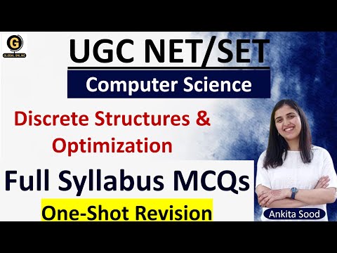 Discrete Structures Full Syllabus MCQs - 5 Video Lecture - Crash Course for UGC NET Computer science