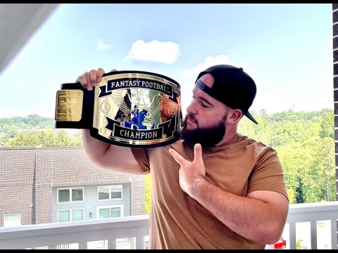 FantasyJocks fantasy football championship belt trophy