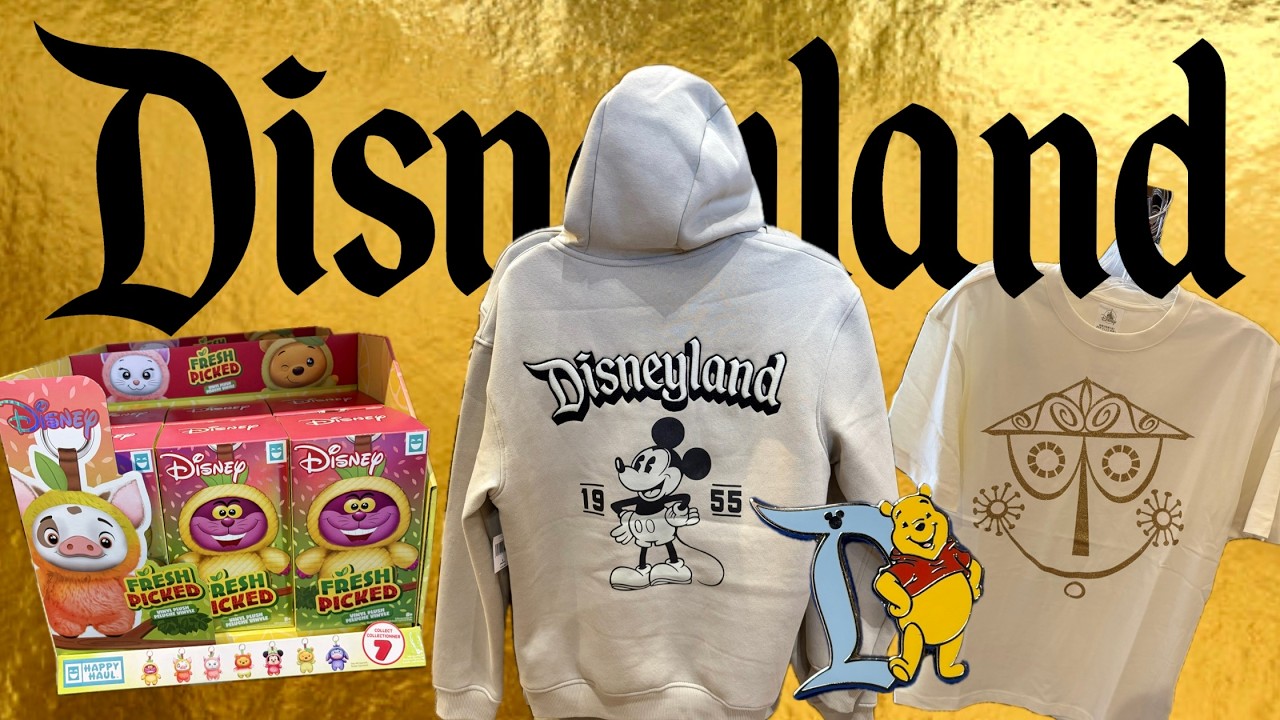 Disneyland DROPPED NEW MERCH + RARE  Winnie the Pooh D Pin Trade! | 04/3/26