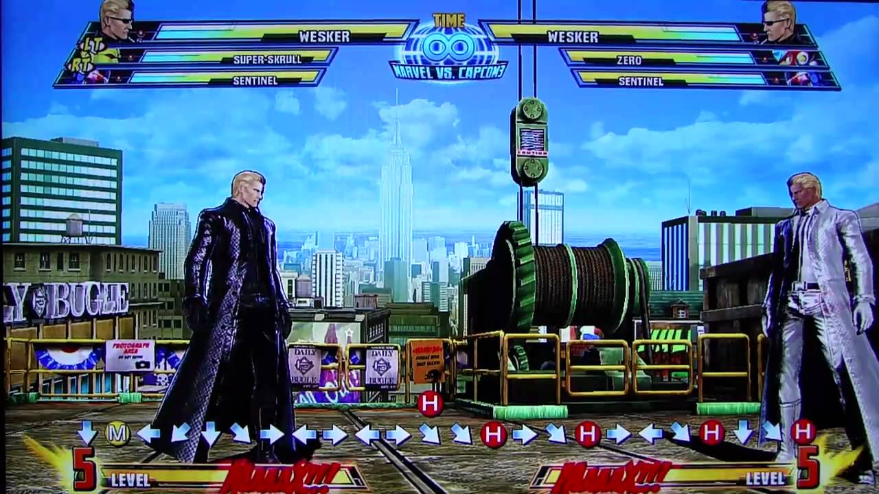 MvC3 Wesker Basics Tutorial pt2
