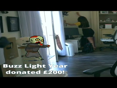 Buzz Lightyear donates $200 to Pokimane