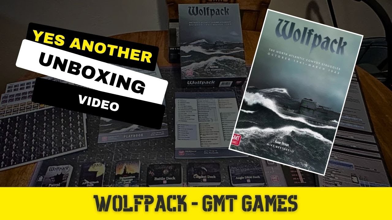 Wolfpack - GMT Games: Unboxing