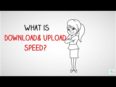 What is download and upload broadband internet speed?