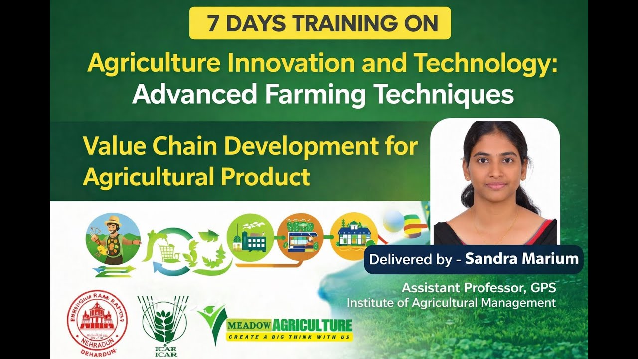 Value Chain Development for Agricultural product