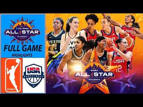 2024 WNBA All-Star Game HIGHLIGHTS Team WNBA 117 - Team USA 109
