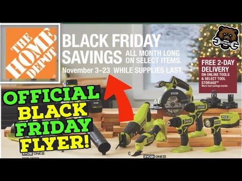 Home Depot Official Black Friday Sale! 2022