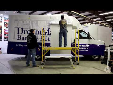 DreamMaker Bath & Kitchen Van Wraps | MAD Creative Concepts