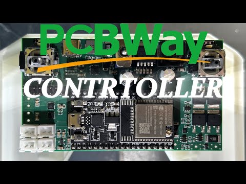 New PCBs from PCBWay and showing first controller design