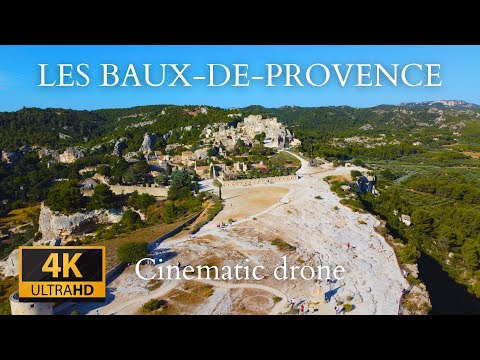 Baux de Provence | most beautiful villages in Provence - 4K Cinematic drone