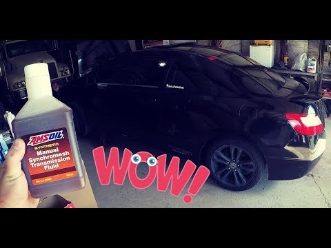 Honda Civic Si Transmission Fluid Replacement DIY (2006-2011 Si K20z3)