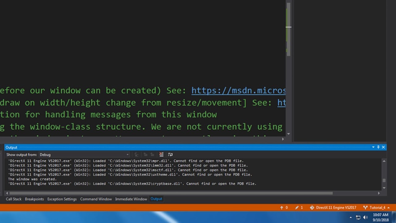 C++ DirectX 11 Engine Tutorial 4 - Organizing Engine / WindProc Function