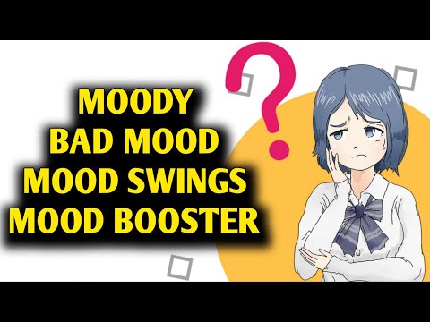 The Meaning of the Terms Moody, Bad Mood, Mood Swings And Mood Booster
