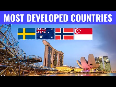The Most Developed Countries In The World Today