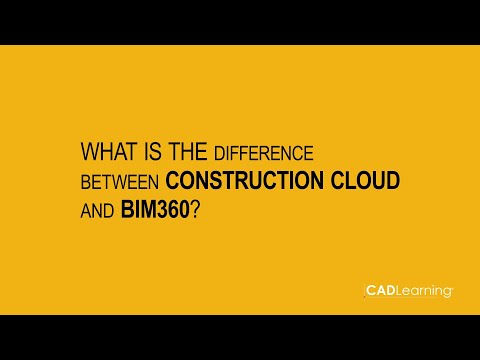 What is the Difference Between Construction Cloud and BIM 360?
