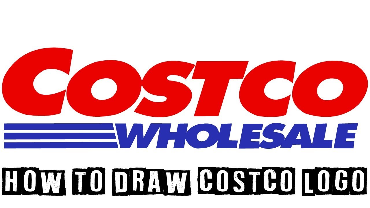 How Can You Draw Costco Logo?