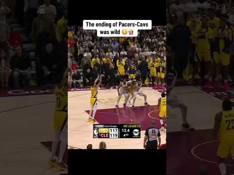 The end of Pacers-Cavs Game 2 ๐ฟ