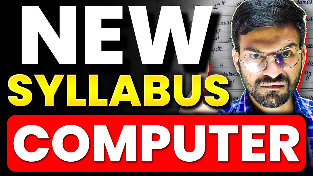 CLASS 9th COMPUTER APPLICATIONS Code 165 Syllabus | CBSE Class 9 NEW NCERT Syllabus 2026-27 Book PDF
