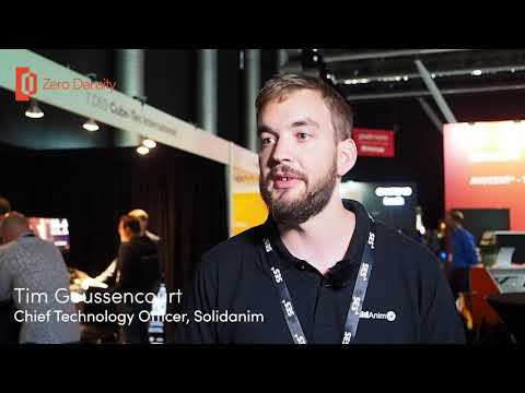 Chief Technology Officer of Solidanim , Tim Goussencourt