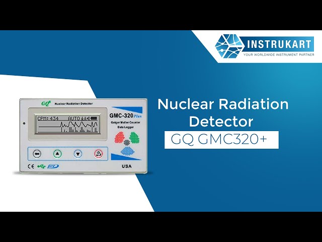 Portable Gamma Radiation Detector - GQ GMC 300E Plus Nuclear Radiation ...