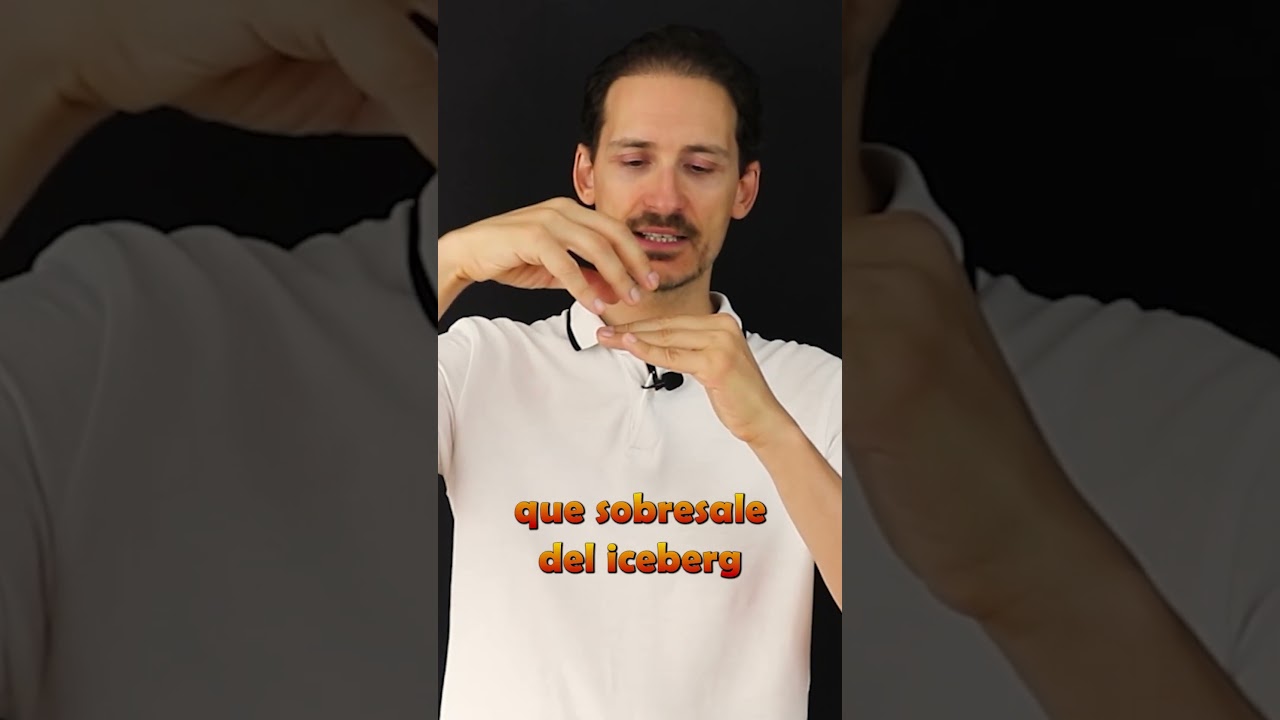 Teoría del iceberg en la novela #consejosparaescritores #comoescribirunlibro