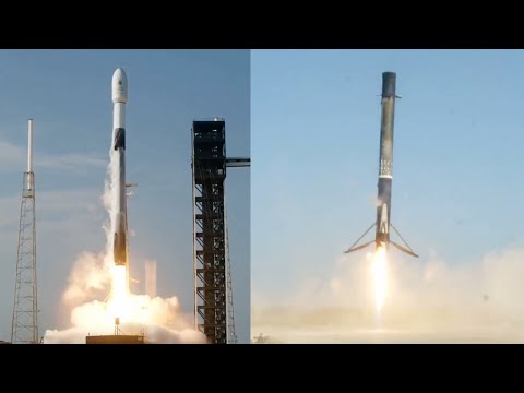 Blastoff! SpaceX launches WorldView Legion satellites, nails landing in Florida