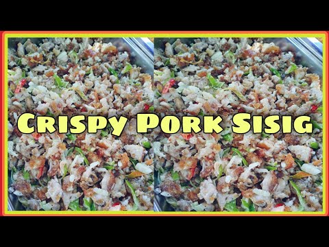 Crispy Pork Sisig |